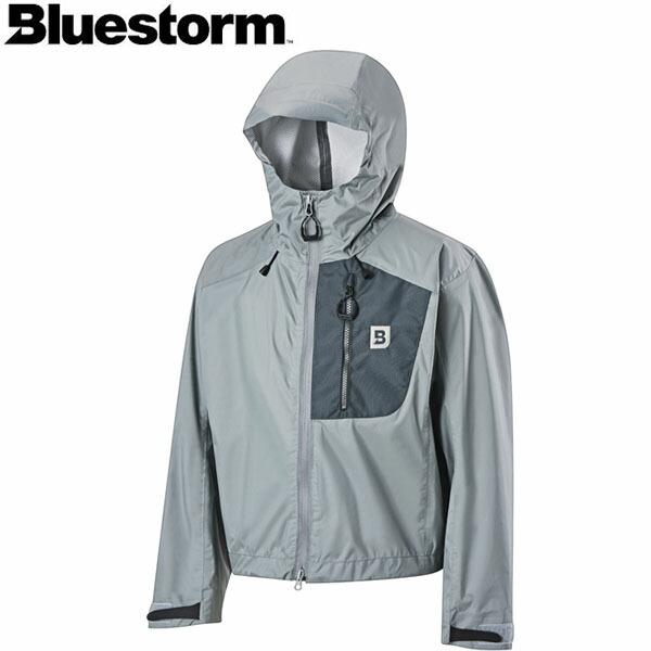 ブルーストーム BLUESTORM レインジャケット フィッシングジャケット グリゲールウェーディングジャケット アッシュグレー BSJ-SRJ4 軽量 高階救命器具 BLUBSJSRJ4AGRフィッシング 釣具