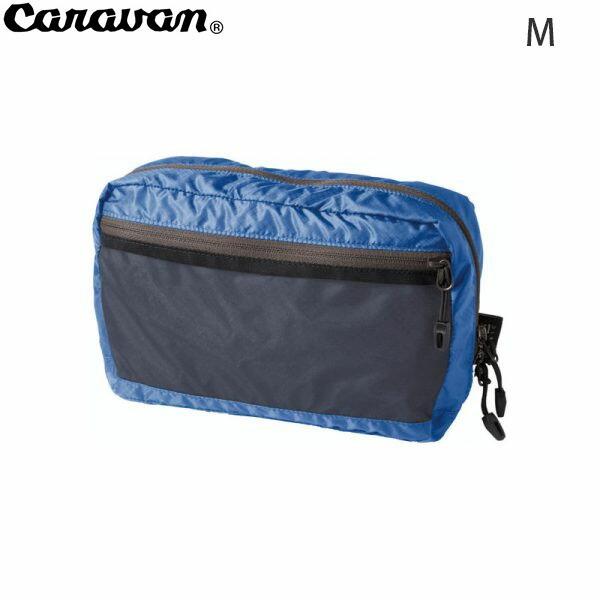 CARAVAN キャラバン ポーチ SILICコーデュラ・ポーチバッグ M 676インディゴ 登山 旅行 0450135 CAR0450135676アウトドア