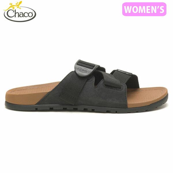 Chaco チャコ サンダル レディース Ws ローダウンレザースライド ブラック LOWDOWN LEATHER SLIDE 軽量 アウトドア 旅行 JCH109412 CHA123652964122024年秋冬 靴