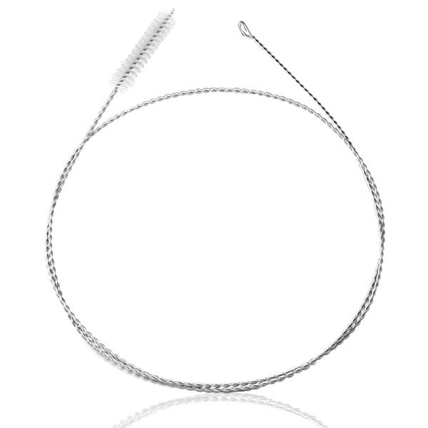 ワイヤーブラシ 80cm ハイドレーション ストロー 洗浄ブラシ 掃除 細部  KAN002290ストローやリザーバータンクのホースの掃除に最適