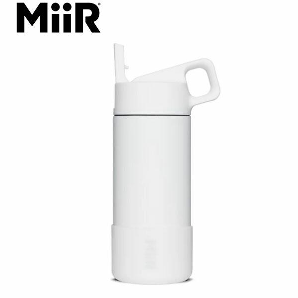 ミアー MiiR キッズ 水筒 ストロー 保温 保冷 Kids Wide Mouth White 12oz/354ml KWB1SV12001 MII0840150801320 国内正規品