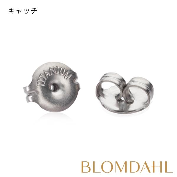 アレルギーフリーピアスの純チタンピアス用のキャッチです。【ブランド】BLOMDAHL（ブロムダール）【素材】純チタン製【備考】2個セット