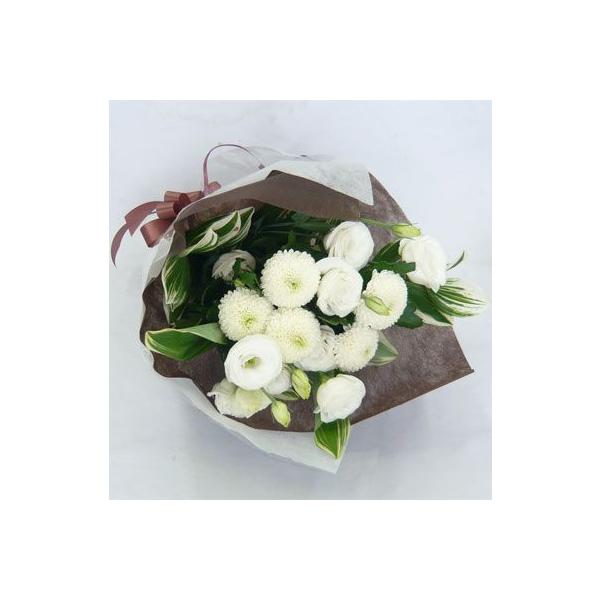 使用する花　ピンポンマム・ナルコラン・トルコキキョウ