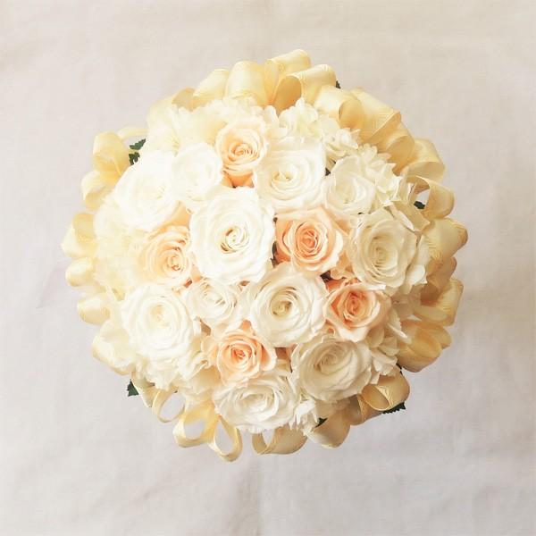 プリザーブドフラワーブーケ　ウエディングブーケ