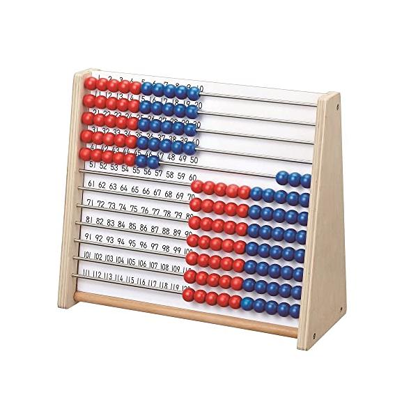 ・くもんの玉そろばん120  WC-22・120までの数唱を繰り返すことで数の規則性に気づき、121以上の数の理解ができるよういなります。そうすることで、足し算・引き算の力につながります。・セット内容: 本体1台 数シート2枚 仕切り板1枚...