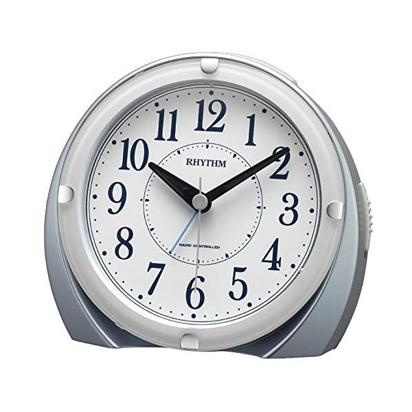 ・ 11.9x12.4x6.9cm 4RL439SR04・使用電源：単3形×1本(別売)・ムーブメント：電波時計・秒針：ステップ秒針（アラームONで秒針停止）・アラーム：電子音（ピ・ピ・ピ）（00秒に鳴るジャストアラーム機能）（止めても又鳴...