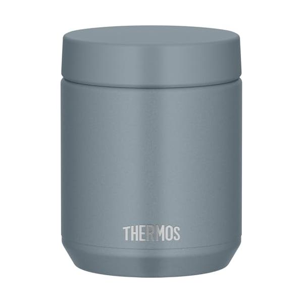 ・グレーグリーン/400 ml・スタンダードタイプのスープジャー。食洗機対応でお手入れ簡単・本体サイズ(約):幅9.5×奥行き9.5×高さ12.5cm、本体重量(約):300g、容量:400ml・保温効力:60℃以上(6時間)/ 保冷効力:...