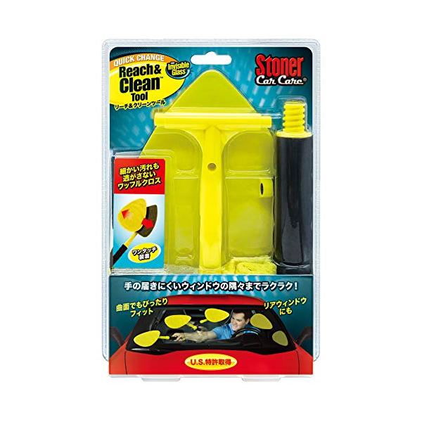 ・1736・単品・自動車および家庭用 窓ガラス・ガラス製ミラーの清掃にご使用いただけます・フレキシブルに動くヘッドが曲面でもぴったりフィットするので、ムラなくクリーニングできます・三角形のヘッドなので、手の届きにくいウィンドウの隅々までしっ...