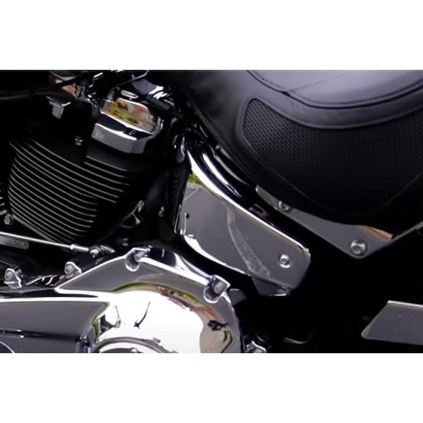 ABSプラスティック　サイドカバーハーレー ソフテイル ブレイクアウト ファットボブ ファットボーイ FXBR 2018-2022 2018-2022 Breakout FXBR/S2018-2022 Fat Bob FXFB/S2018-...