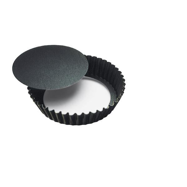 【商品概要】サイズ:内径×深さ(mm)100×30重量:70g素材・材質:スチール・フッ素樹脂加工原産国:フランス底内径(mm)80【商品説明】A staple for any baker;Removable bottom for easy...