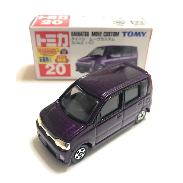 【商品概要】【商品説明】説明並行輸入品です【商品詳細】ブランド：タカラトミー(TAKARA TOMY)商品名：No.20 ダイハツ ムーヴ カスタム (サック箱)製造元：タカラトミー(TAKARA TOMY)商品番号：49048107189...