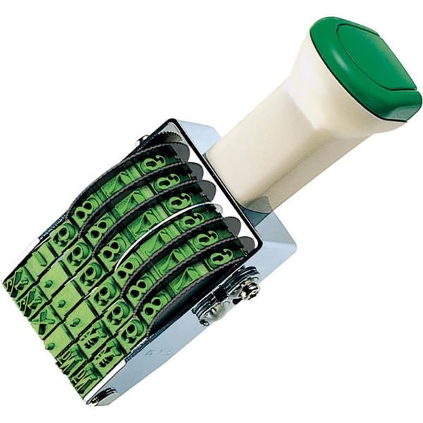 【商品概要】【寸法】 50×35×113mm【種類】 2号(6連)　【書体】 明朝体【商品説明】【商品詳細】ブランド：コクヨ(KOKUYO)商品種別：文房具・オフィス用品商品名：コクヨ(KOKUYO) 回転印 欧文数字 明朝体 2号(6連)...