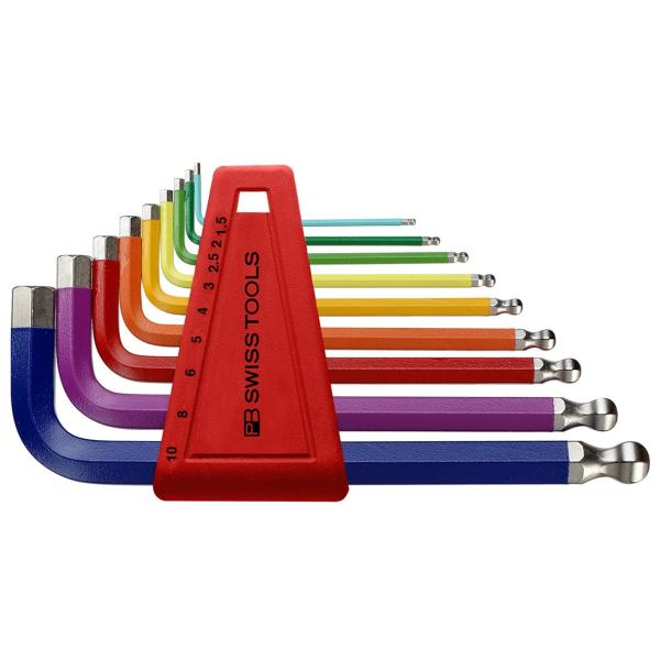 【商品概要】●質量(g):258※ボール部では本締めできません。【商品説明】【商品詳細】ブランド：PB SWISS TOOLS商品種別：DIY・工具・ガーデン商品名：PBピービー ボール付レインボーレンチセットパックナシ 212H-10RB...