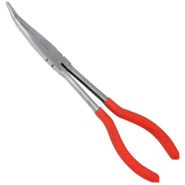 【商品概要】用途:つかみ、曲げ作業全長:約275mm仕様:アングル角度:45度材質:炭素工具鋼【商品説明】説明手が届かない奥深い場所や角度のある狭い場所で、物をつかんだり曲げたりする作業に威力を発揮【用途】つかみ、曲げ作業【特徴】・細やかな...