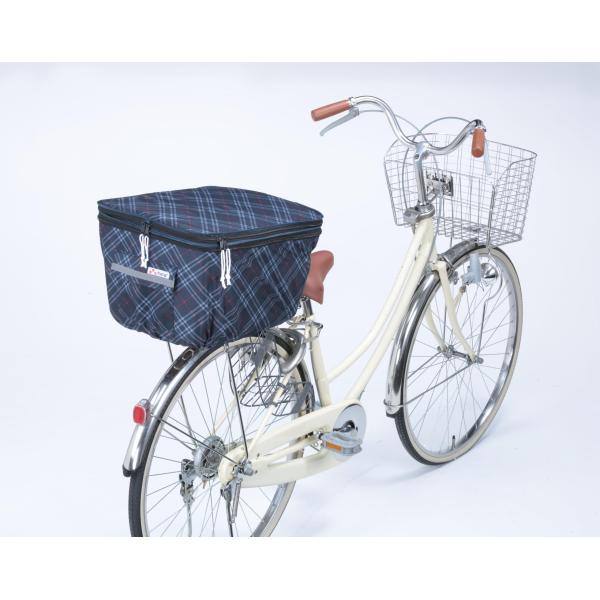 【商品概要】幅３４０Ｘ長さ４３０Ｘ高さ３００〜４５０ｍｍ ２段式収納で、荷物が無い時はスッキリ！多い時はたっぷり収納できます。　前後開きファスナー式で、前後どちらからでも開閉可能。　背面ゴム入りで小さなカゴにもフィットします。【商品説明】【...