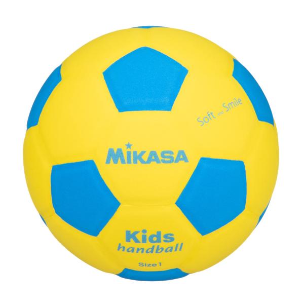 【商品概要】キッズ/小学校用円周49.5~50.5cm 重量約150gスマイルボール 軽量ハンドボール1号球EVA素材の発砲度合いと鮮やかな色合いの性質を利用し、見た目にやわらかさを感じられる優しい手触り。柔らかくても丸さを保ち、軽量で弾み...