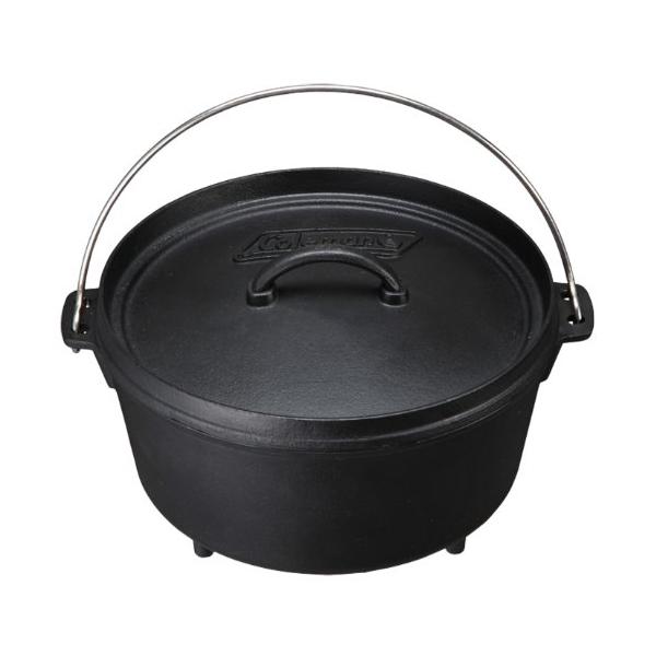 【商品概要】サイズ:直径約31×19(h)cm、内径/直径約29×12(h)cm質量:約10kg材質:鋳鉄、他付属品:ケース、リッドリフターお薦めメニュー:ローストチキン、シチュー、煮込み料理【商品説明】【商品詳細】ブランド：Coleman...