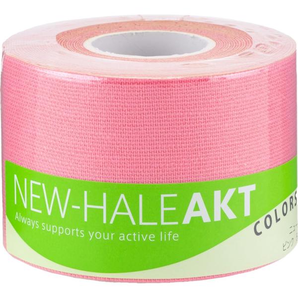 【商品概要】原産国:日本素材:コットン97%、ポリウレタン3%糊材:アクリル系樹脂サイズ:5cm×5m【商品説明】【商品詳細】ブランド：New-HALE商品種別：スポーツ＆アウトドア商品名：New-HALE(ニューハレ) テーピングテープ ...