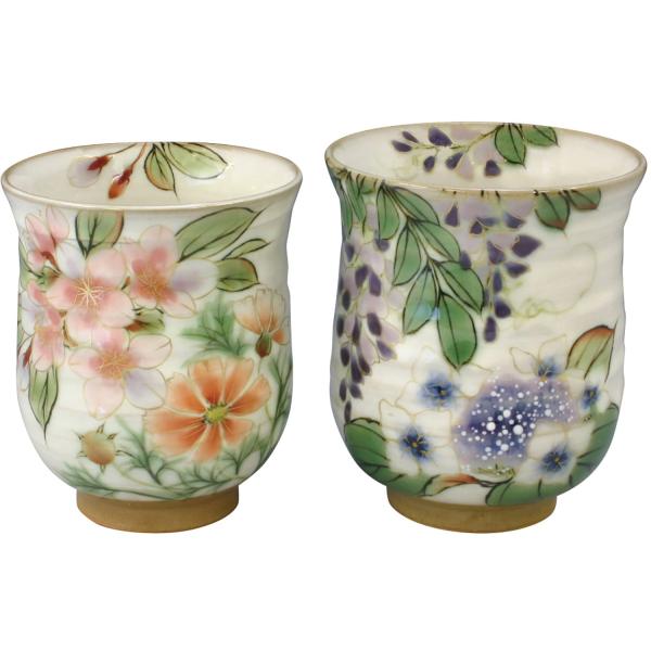 【商品概要】サイズ:大-約直径8×高さ9.5cm、小-約直径7.5×高さ9cm素材:陶器生産国:日本セット内容:大・小×各1個仕様:木箱入【商品説明】【商品詳細】ブランド：京焼(Kyouyaki)商品種別：ホーム＆キッチン商品名：京焼 清水...