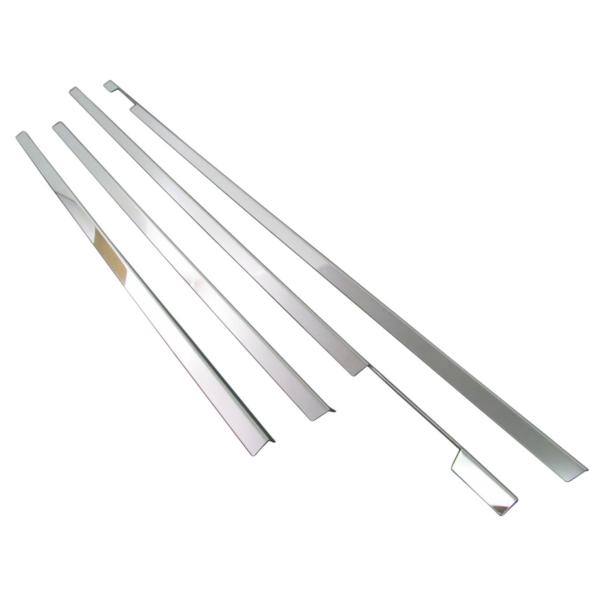 【商品概要】同一商品でも様々な名称・通称がありますので、下記に一部を記載させていただきます。ベルトラインモール ガーニッシュ リム ベゼル パネル プレートウインドウ ウィンドウ ウィンドゥ ウインドゥステンレスモール ウインドウモール ウ...