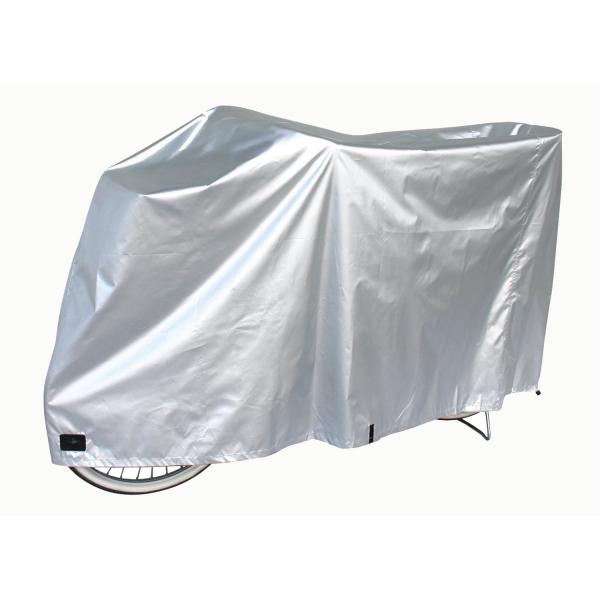 【商品概要】参考車輪サイズ:26~28型材質:ポリエステル、平織生地タフタ(撥水加工。カラーアクリルコーティング)仕様:カバーの上からカギ通し、バタつき防止止め、スソ絞り【商品説明】【商品詳細】ブランド：サギサカ(SAGISAKA)商品種別...