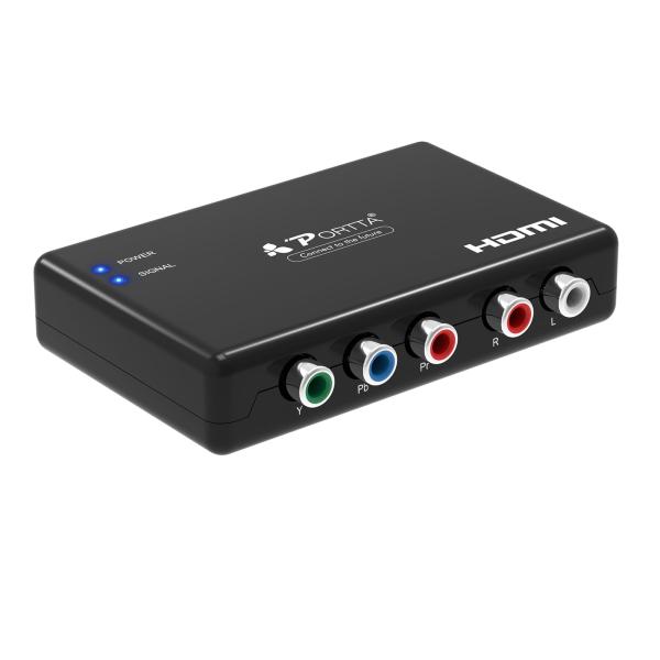 【商品概要】【アナログRGB 入力- HDMI出力 変換 コンバーター】YPBPRコンポーネントビデオ信号をHDMI信号に変換し、出力するコンバーターです。(注: 逆に使えません。)【1080P高解像度に対応】出力解像度は：480i、480...