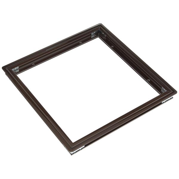 【商品概要】開口寸法(mm):260×260外枠外寸法(mm):312.2×312.2蓋寸法(mm):291.2×291.2床面切抜寸法(mm):300×300蓋仕上材切断寸法(mm):280×280色:ブロンズ【商品説明】【商品詳細】ブラ...