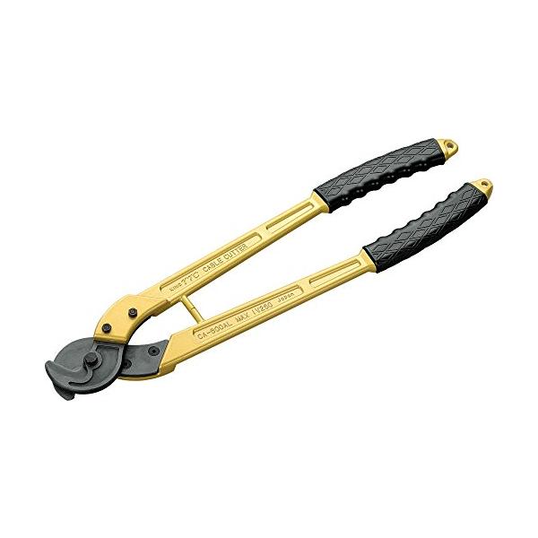 【商品概要】サイズ:全長605mm頭部幅:90mm頭部厚:16mm柄幅:145mm先端長:42mm切断能力:ケーブル/直径26mm、IV線/250mm2重量:1740g仕様:ケーブル(軟銅心)切断用【商品説明】説明機動性に優れ電設工事をサポ...