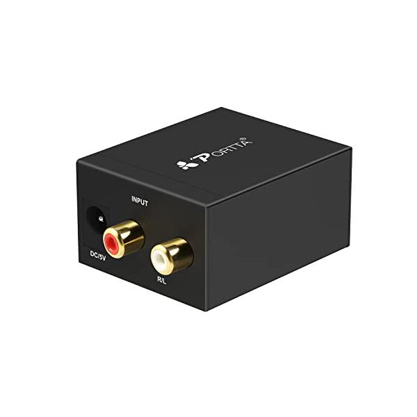 【商品概要】【Analog to Digitalオーディオ 変換アダプター】アナログであるL/Rオーディオ信号から簡単にデジタルオーディオ信号に変換できます【サンプルレート】48KHzのサンプリングレートをサポートします。非圧縮2チャンネル...