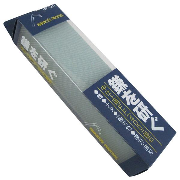 【商品概要】サイズ:150×38×25mm粒度:#400用途:鎌、ナタ、一般刃物、厚刃・薄刃【商品説明】-【商品詳細】ブランド：ナニワ研磨工業商品名：ナニワ研磨工業 NAMCO'S GC角 FF 鎌砥石 NP-1211製造元：ナニワ研磨工業...