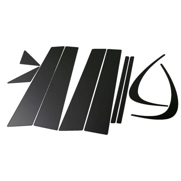 【商品概要】同一商品でも様々な名称・通称がありますので、下記に一部を記載させていただきます。ブラック 黒 ピラーモールピラーガーニッシュピラーカバーピラーベゼル ピラーパネル ピラープレート【商品説明】【商品詳細】ブランド：ブライツ(Bri...