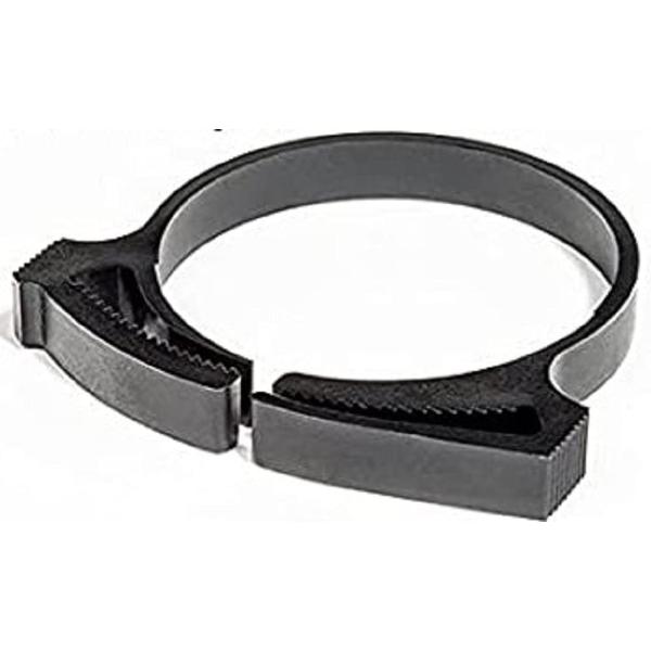 【商品概要】材質:66ナイロン ガラス繊維入り屋内使用常時使用温度範囲:-15℃~+105℃最小直径φ(mm): 6.0最大直径φ(mm): 6.5最大直径は、カムロックの歯が2枚かみ合った状態の直径です。ご注意:内圧強度、最小・最大直径は...