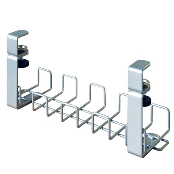 【商品概要】サイズ:幅39.7×奥行12.5×高さ19cm、台湾製、重量:1.5kg、素材:スチール対応天板厚:1.8~3cm、取り付けに際し奥行4.5cm以上を確保してください。トレーには5kg以上のものを載せないでください。原産地:台湾...