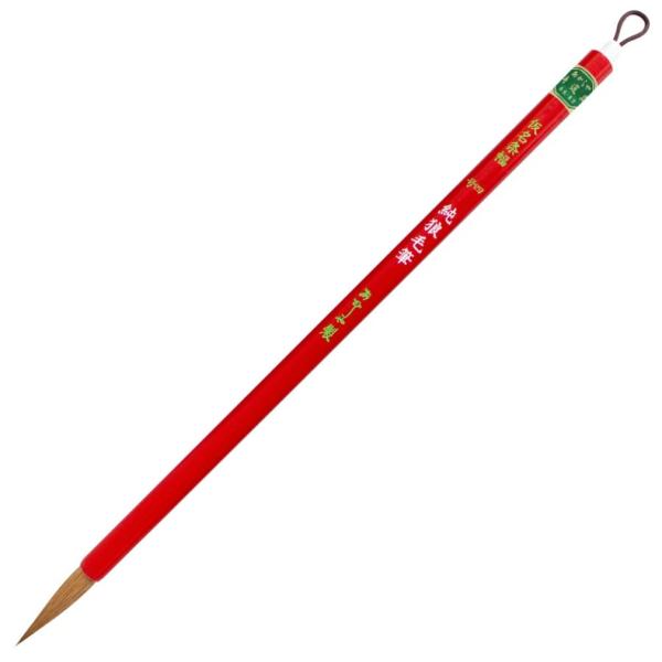 【商品概要】【商品サイズ】約8径×243mm【軸径】約8mm【穂の形状】中鋒／【穂の長さ】約30mm【弾力】やや硬め【主原毛】イタチ毛【商品説明】【商品詳細】ブランド：あかしや商品種別：文房具・オフィス用品商品名：あかしや 書道筆 純狼毛筆...