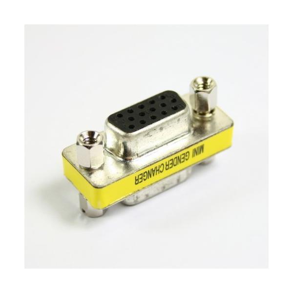 【商品概要】1、2個セット（メス-メス＆オス-オス）になります。2、高品質スーパーVGAモニタジェンダーチェンジャー。3、モニタ、HDTVの、プロジェクター、VGAスプリッタ、KVMとはるかと一緒に使用することができます。４、私たちも、信号...