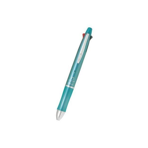 【商品概要】インク4色　黒、赤、青、緑＋シャープペン0.5mm芯出方法　スライドレバー式字幅　0.5mm　極細字　アクロインクさや　樹脂 塗装　　　グリップ　シリコーンラバーサイズ　長さ148mm×径14.1mm　　重さ28ｇ【商品説明】説...