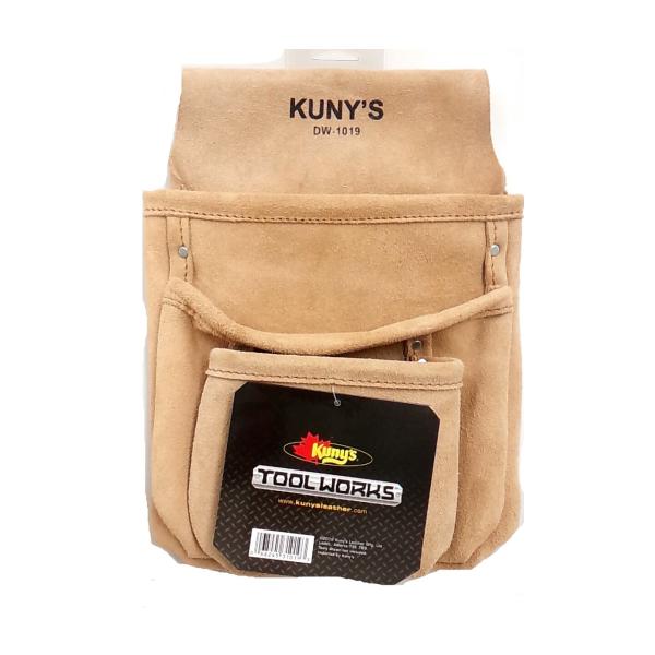 【商品概要】メーカー名: KUNY'S 型番:DW-1019;丈夫な革製の3つのポケット(大1、中1つ、小1つ)は幅広で使いやすいリベット留めのストレスポイント ベルト幅3インチまで対応 サイズ W235 H356mm 素材:耐久性のあるス...