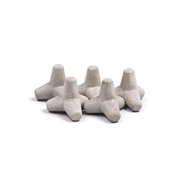 【商品概要】お得な【テノリテトラミニ１０個セット】２８００円もあります海にある大きなコンクリート製消波ブロックが色 形 質感はそのままに手のひらサイズに成りました。消波ブロック テトラポッドをリアルに再現　自由に積重ねてレイアウトが楽しめま...