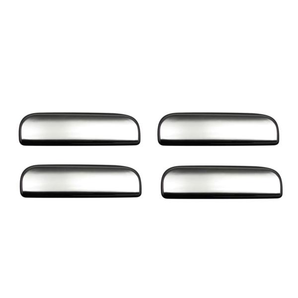 【商品概要】同一商品でも様々な名称・通称がありますので、下記に一部を記載させていただきます。ブラック 黒 アウタードアハンドルカバー サイド ベゼル パネル ドアハンドルベゼル ドアアウターハンドルアウトサイドドアハンドル ドアハンドルプロ...