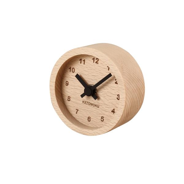 【商品概要】サイズ：85×85×46mm　　重　量：120g材　料：ビーチ　　原産国：日本カラー：黒仕　様:セイコー社製ステップムーブメント付属:単3電池(1本) 取扱説明書 保証書 　保証期間:1年【商品説明】仕事の机からお子さんの勉強机...