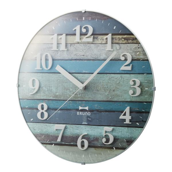 【商品概要】W300×H300×D48[mm]1.1000000000000001素材:本体:ABS、レンズ:ガラス生産国:中国機能 :電波受信(40/60kHz自動切替、電波受信ON/OFF、ステップ秒針【商品説明】●色合いの異なる板を組...