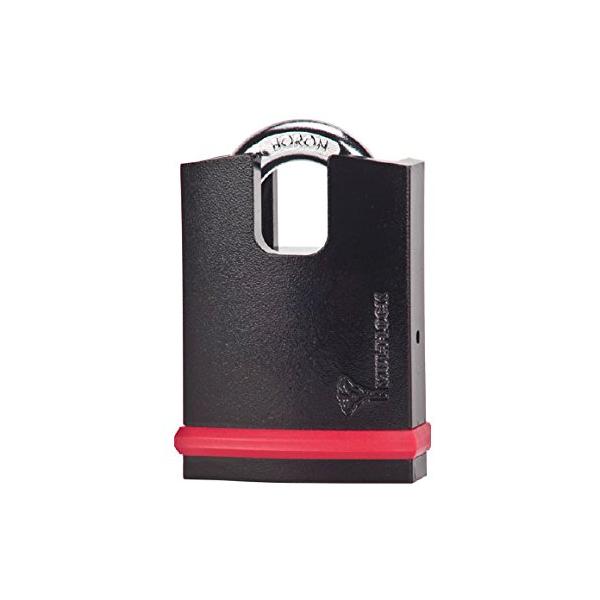 【商品概要】品番：NE10H【商品説明】マルティロックの南京錠。吊径１０ｍｍ。シャックルプロテクター付きタイプ。 頑丈な侵炭鋼ボディ、耐腐食効果、電着塗装仕上げ。 破壊困難な硬化ボロン鋼を採用したシャックル。 ハイセキュリティダブルボールベ...