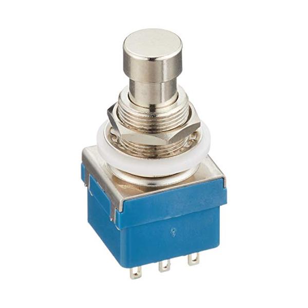 【商品概要】CLIFF FC71077タイプの3PDTフットスイッチ。全長：約42mm(端子部含む） 本体幅:約19.5mm x 17mm シャフト径：約12mmエフェクターのフットスイッチ等にご利用頂けます。ナット、ワッシャー、菊ワッシャ...