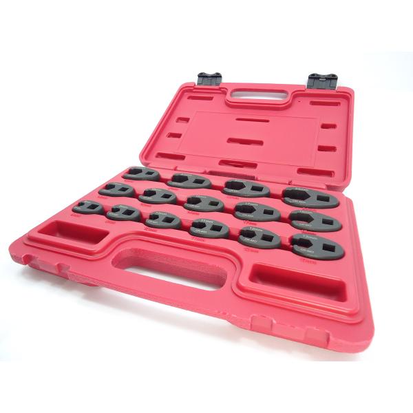 【商品概要】バイクや車のブレーキパイプなど、対象物にパイプやホースが繋がっているときに使用するフレアナットソケットです。ラチェットハンドルに取り付けて使用できる為、メガネタイプのフレアナットレンチよりトルクがかけやすいのが特徴です。エクステ...