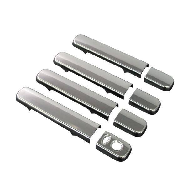 【商品概要】同一商品でも様々な名称・通称がありますので、下記に一部を記載させていただきます。アウタードアハンドルカバー サイド ベゼル パネル ドアハンドルベゼル ドアアウターハンドルアウトサイドドアハンドル ドアハンドルプロテクション ド...