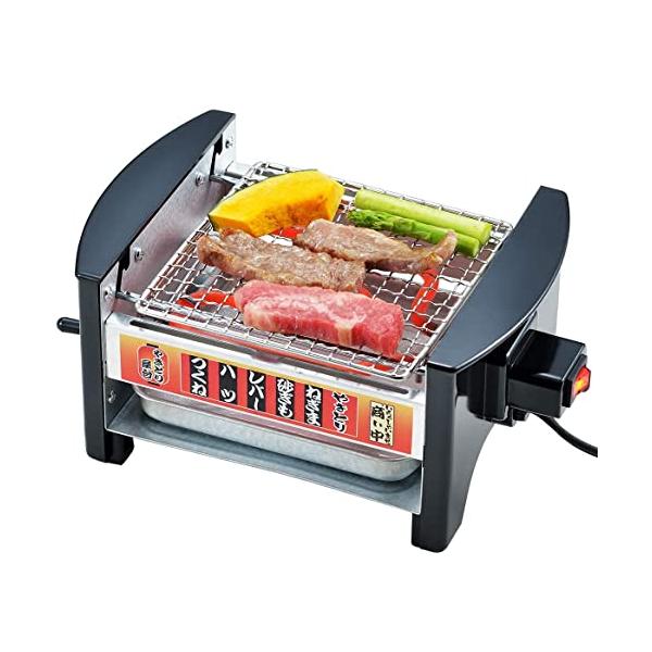 【商品概要】電源 ：AC100V(50/60Hz）消費電力 ：650W製品寸法 ：225×150×105mm電源コード長： 約1.8m材質 ：本体フェノール樹脂・アルスター【商品説明】Tabletop Yakitori Stove, New...