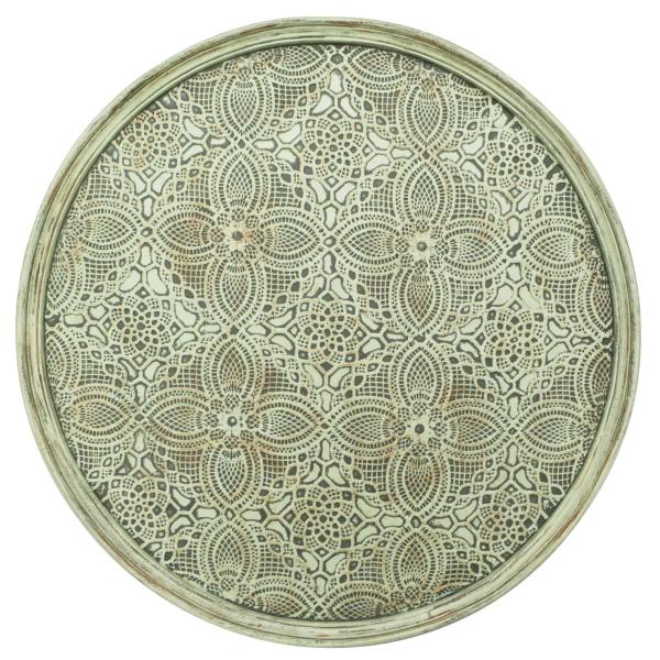 【商品概要】本体サイズ:約φ32×1.5cm、乗せられるスペース:約φ30cm素材・材質:ポリレジン原産国:タイ耐熱温度:80度お手入れ方法:乾拭きか、よく絞った布などでやさしく拭いてください水洗い・食洗機:対応不可【商品説明】【商品詳細】...