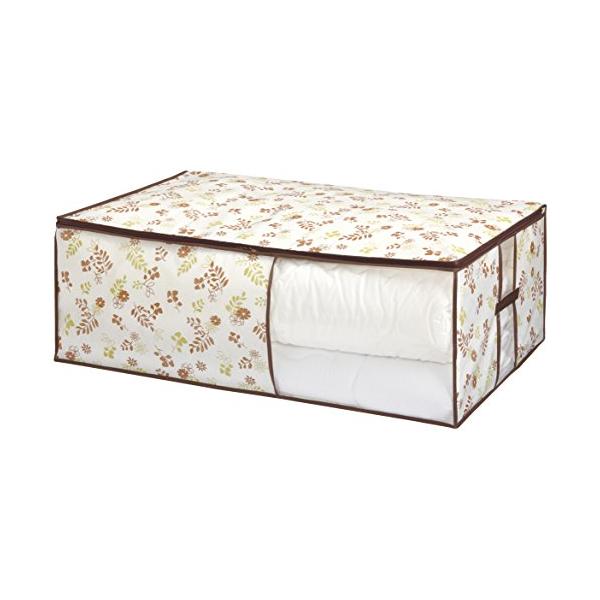 【商品概要】サイズ/幅100×奥行65×高さ35cm梱包サイズ:18.0×3.0×34.0cm原産国:中国色: リーフ柄【商品説明】説明●ベーシックにこだわりをプラス、3つのポイントで快適収納●Flo・stoシリーズの押入れ収納袋1. 抗菌...