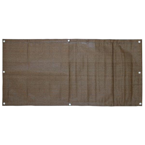 【商品概要】サイズ:巾80×高さ180cm素材・材質:本体=ポリエチレン 取付用ロープ=綿生産国:中国【商品説明】【商品詳細】ブランド：ノムラテック(Nomuratec)商品種別：DIY・工具・ガーデン商品名：ベランダシェード ダークブラウ...