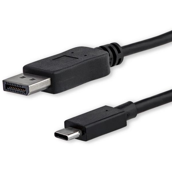 【商品概要】パフォーマンス：21.6Gbps帯域対応 USB-C（DP Altモード）- DisplayPort 1.2ケーブル（1m ブラック）。UHD解像度4K60Hz（3840x2160）、HBR2、5.1chオーディオ、HDCP 2...